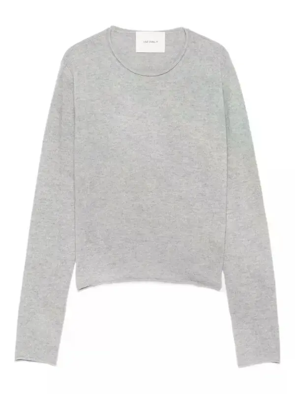 LISA YANG Ida Crew Neck Sweater - Grey