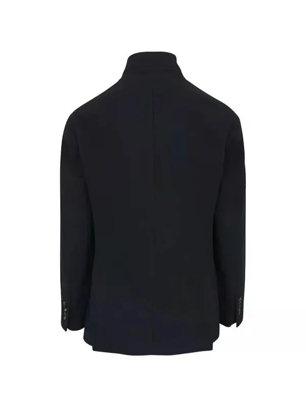 Brunello Cucinelli Mandarin Collar Coat