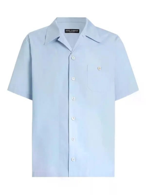 Dolce & Gabbana Pocket Cotton Shirt