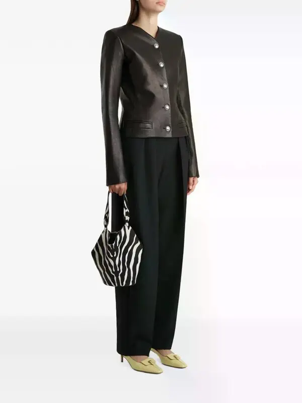Khaite Nara Leather Jacket