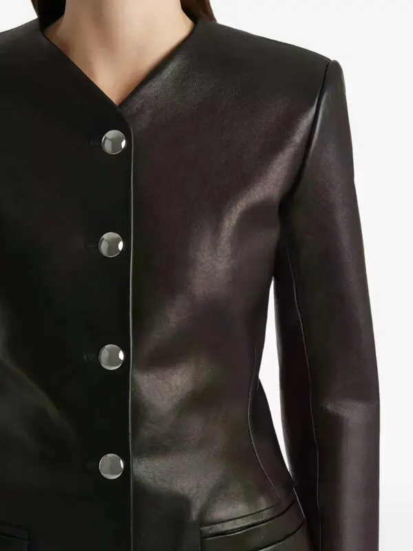 Khaite Nara Leather Jacket