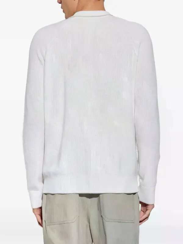 Eleventy Long-sleeve Polo Shirt