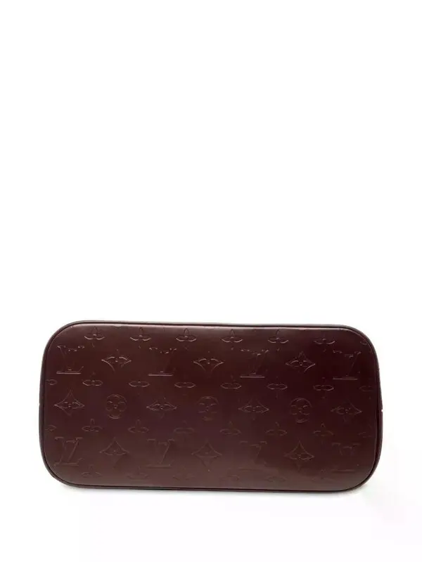 LOUIS VUITTON Monogram Mat Stockton Tote Bag - Red