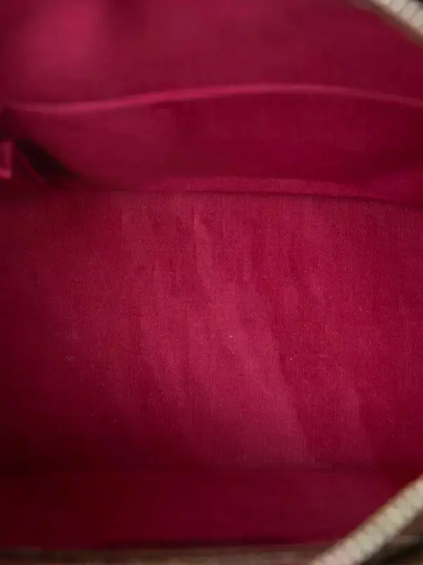 LOUIS VUITTON Monogram Mat Stockton Tote Bag - Red