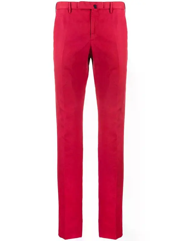 Incotex Slim-fit Linen-cotton Blend Trousers