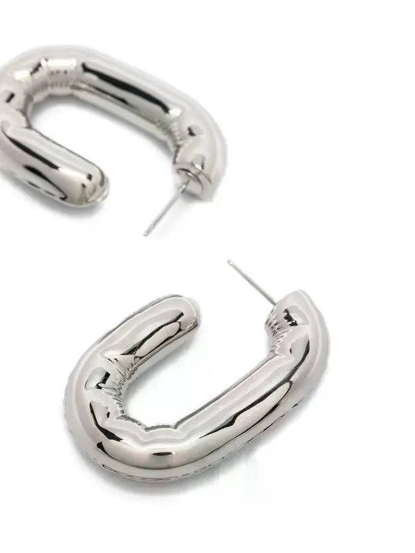 Rabanne Tone Chunky Hoop Earrings