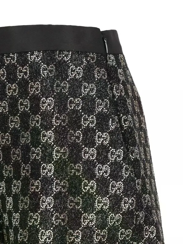 Gucci Logo Patterned Shorts