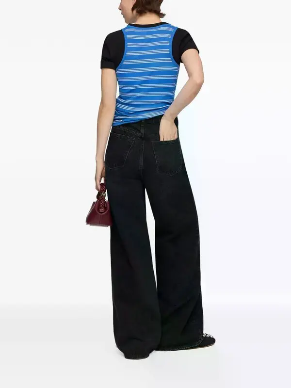 GANNI Wide-leg Jeans