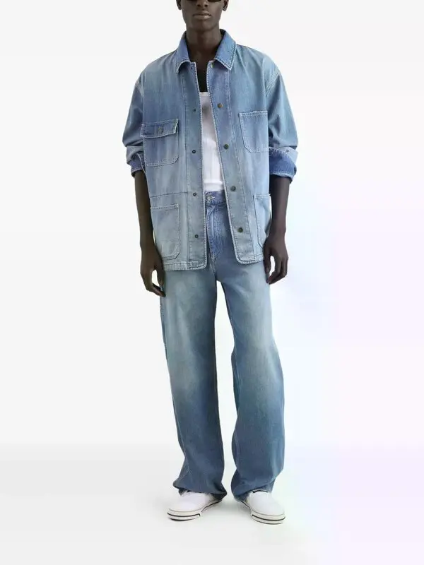 Dolce & Gabbana Logo Plaque Carpenter Jeans