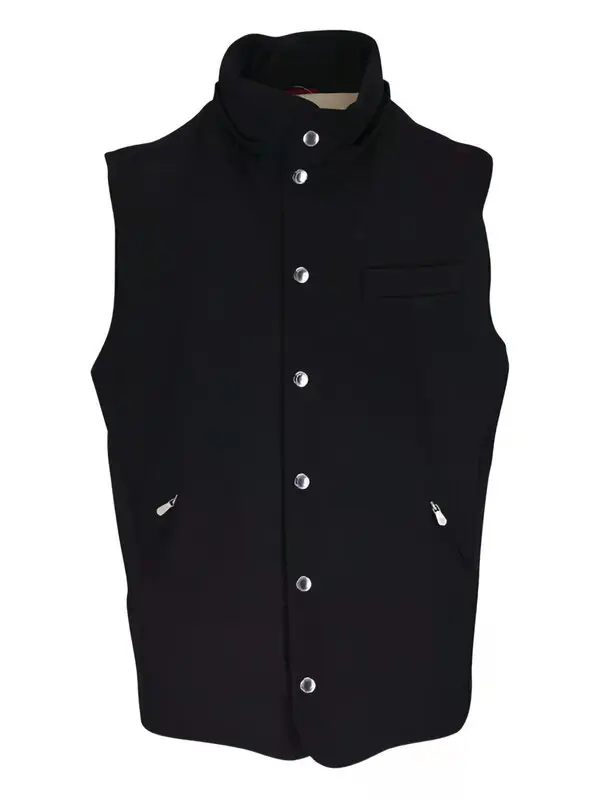 Brunello Cucinelli Hooded Button Vest