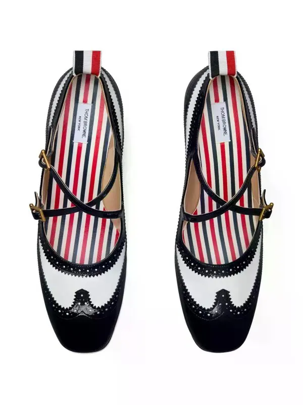 Thom Browne Leather Mary Jane Heels