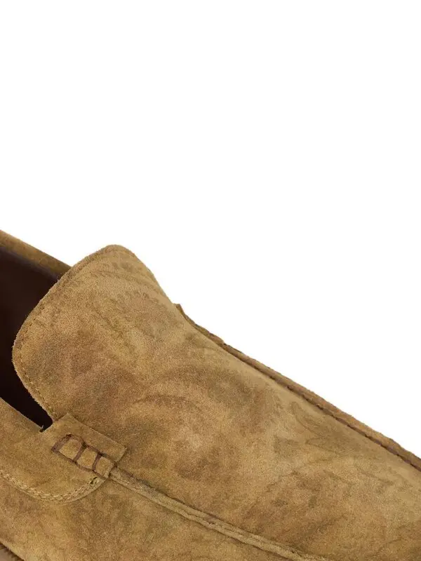 Etro Printed Slip-on Loafers