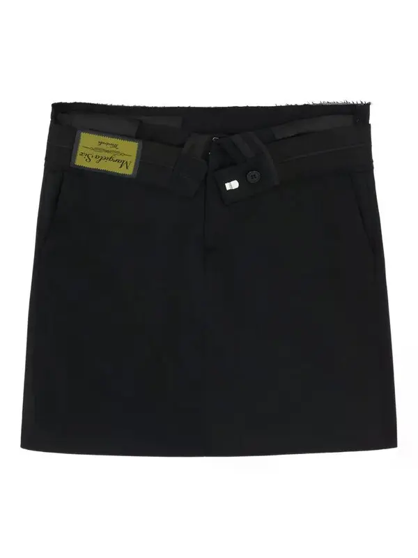 MAISON MARGIELA Belted A-line Mini Skirt
