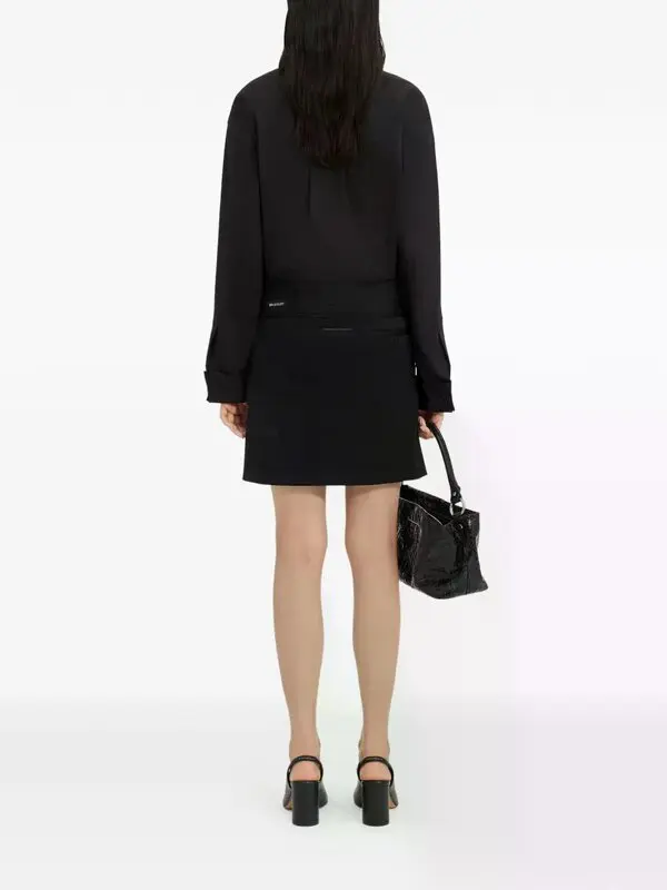 MAISON MARGIELA Belted A-line Mini Skirt
