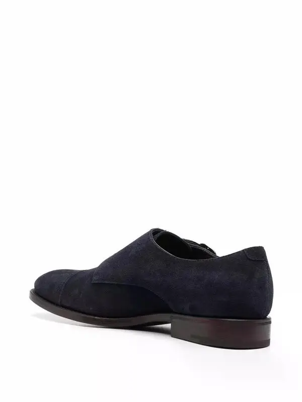 HENDERSON BARACCO Side-buckle Monk Shoes
