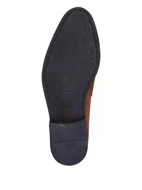 Bontoni Buckled Suede Loafers