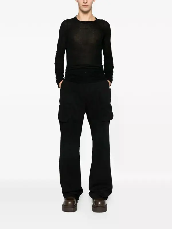 Rick Owens Stefan Button-fastening Trousers - Black