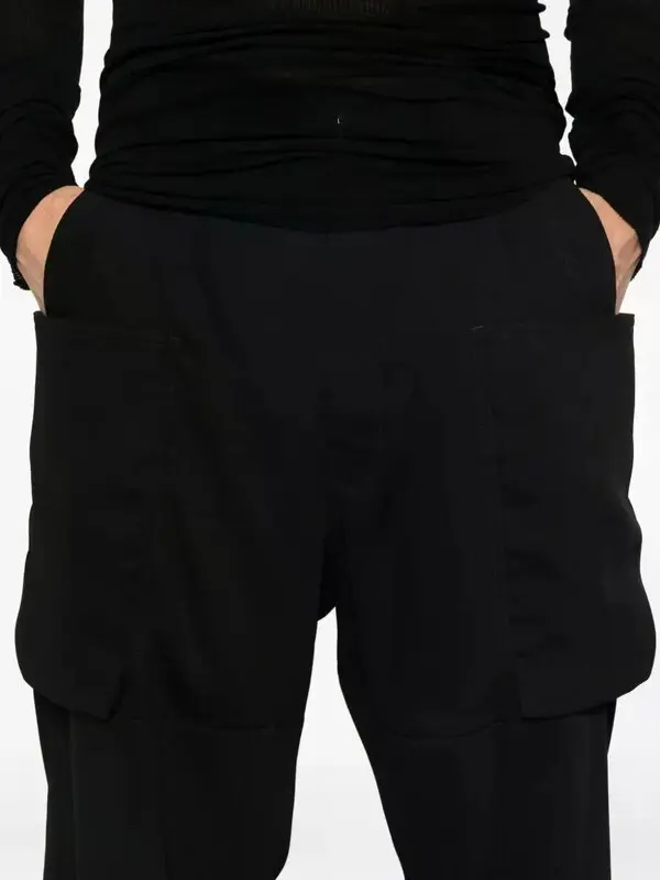 Rick Owens Stefan Button-fastening Trousers - Black