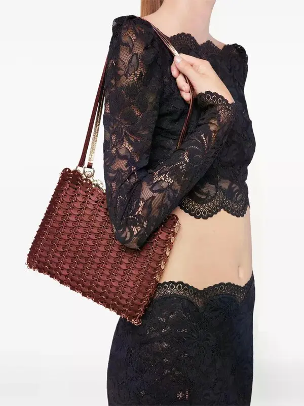 Rabanne 1969 Flip Iconic Discs Shoulder Bag