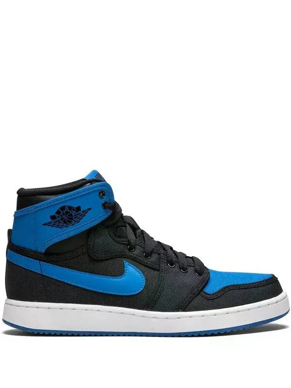 JORDAN 1 Ko High Royal Sneakers - Black