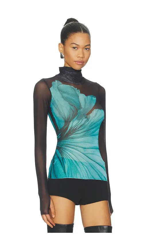 AFRM Zadie Power Mesh Top