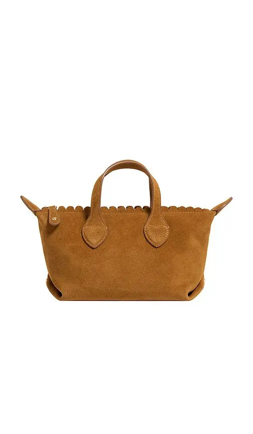 Stoney Clover Lane Leather Pittsford Pouchette Crossbody Bag - Tan