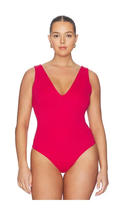 Good American Sculpting Deep V Bodysuit