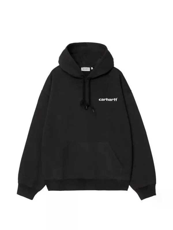 Carhartt Work In Progress Graphic Print Hoodie - Black