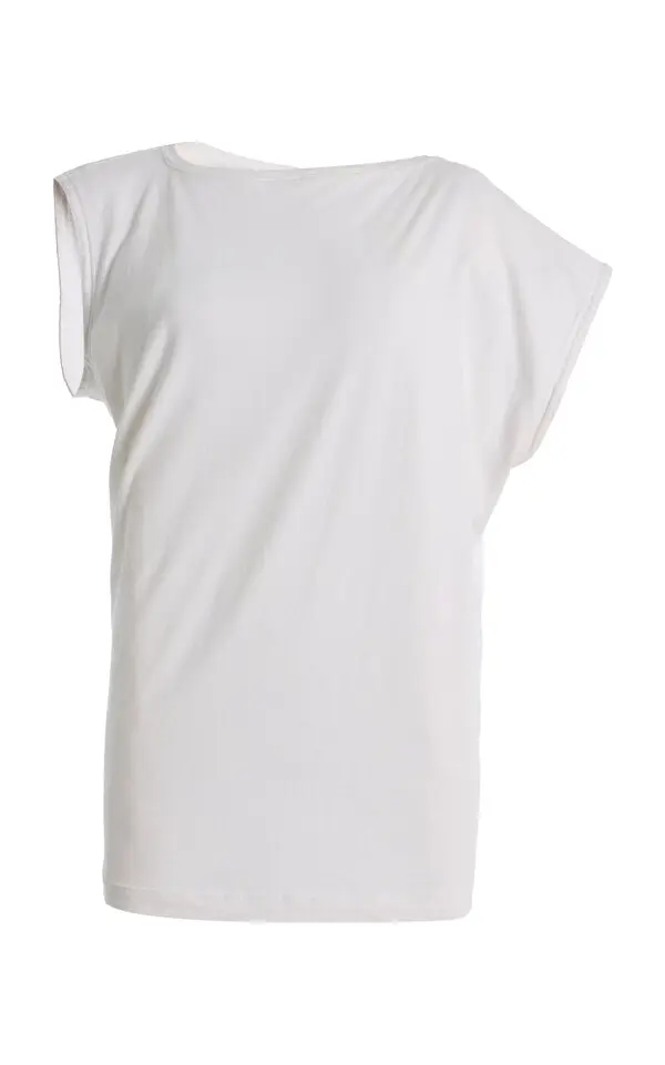 AGOLDE Beth Cotton T-shirt - White