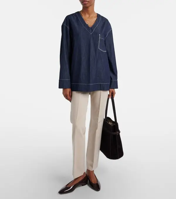 Max Mara Pace Denim Shirt