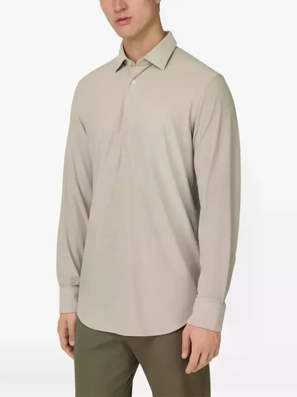Boggi Milano Tokyo-collar Slim Shirt