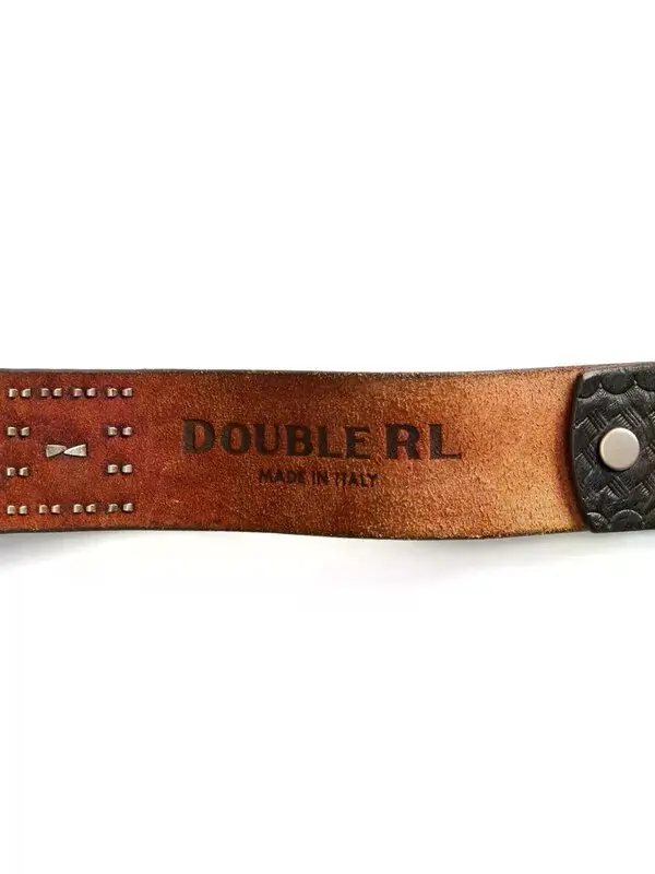 Ralph Lauren Studded Leather Belt
