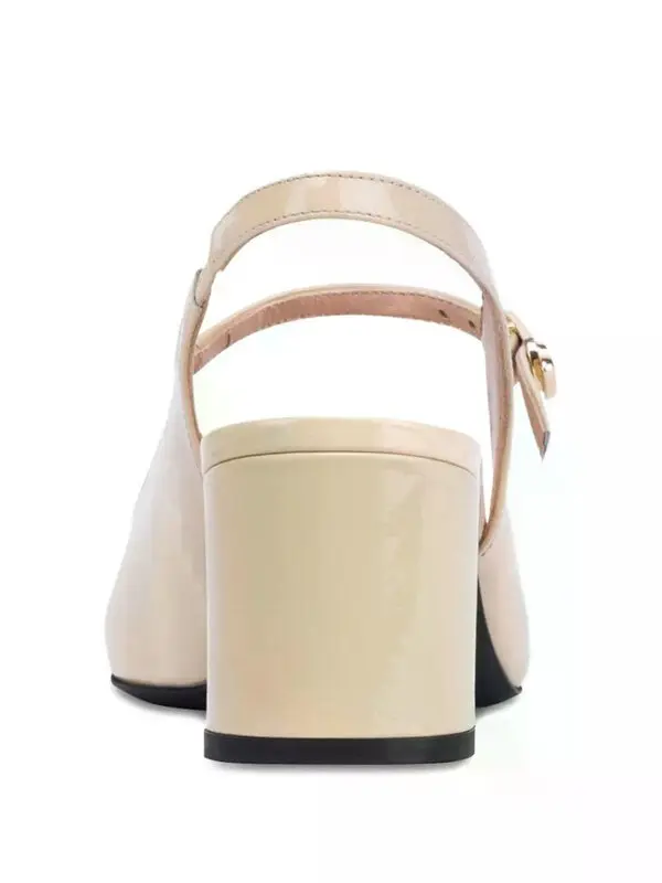 Moschino Slingback Pumps With Buckle Detail