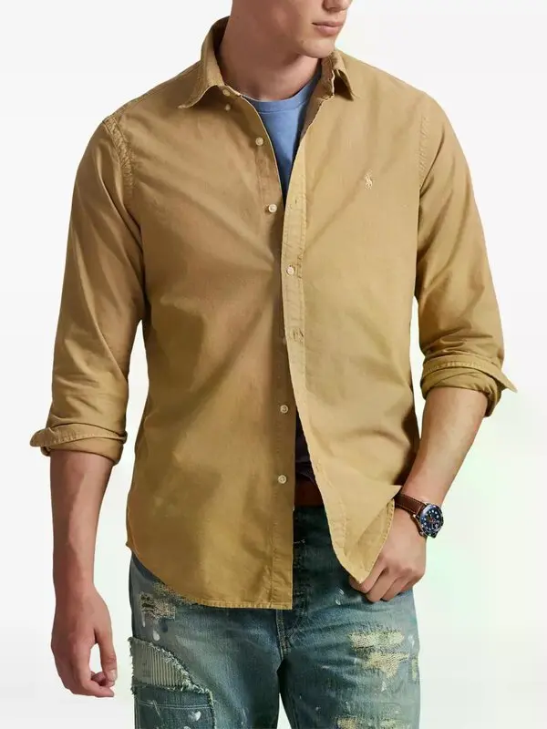 Polo Ralph Lauren Garment-dyed Shirt - Neutrals