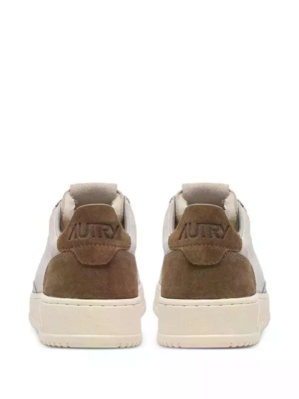 AUTRY Medalist Low Tri-colour Suede Sneakers - Grey