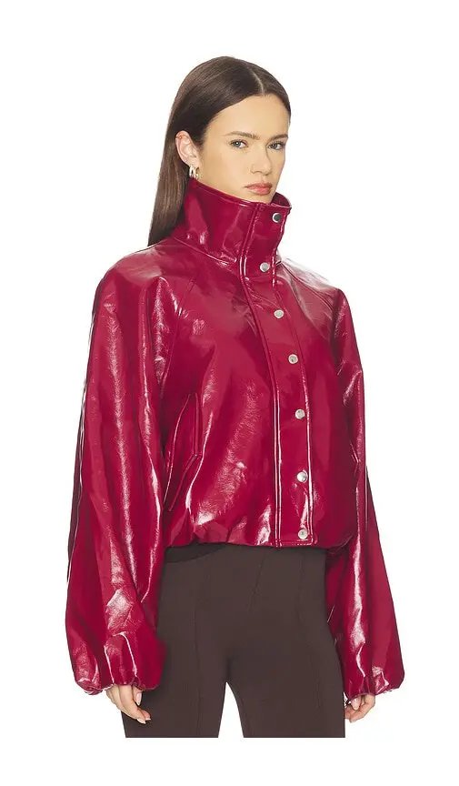 BY.DYLN Selena Faux Leather Jacket