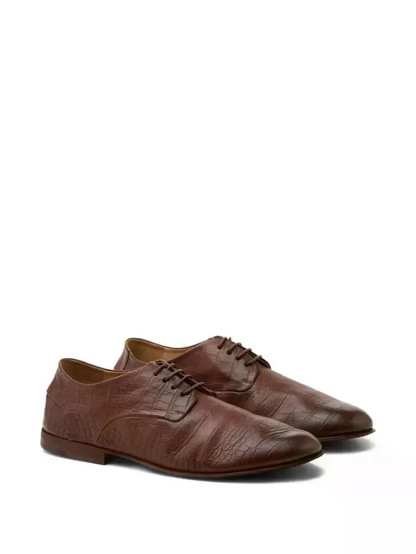 Marsèll Textured Derby Shoes - Brown
