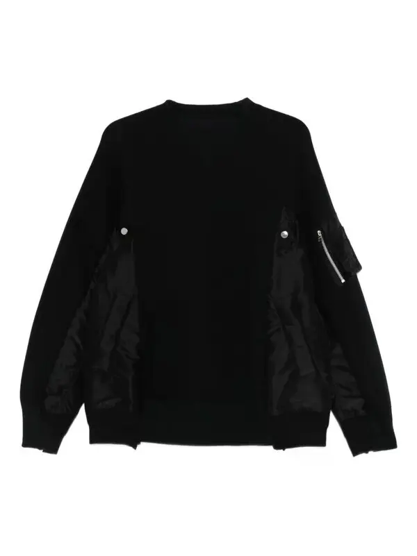 Sacai Pocket-detail Sweatshirt