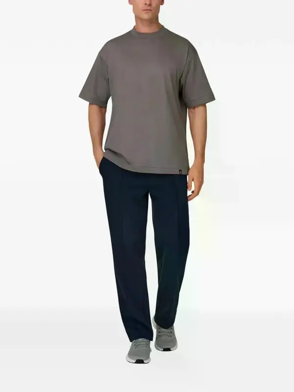 Boggi Milano Cotton Blend Scuba Piqué Trousers