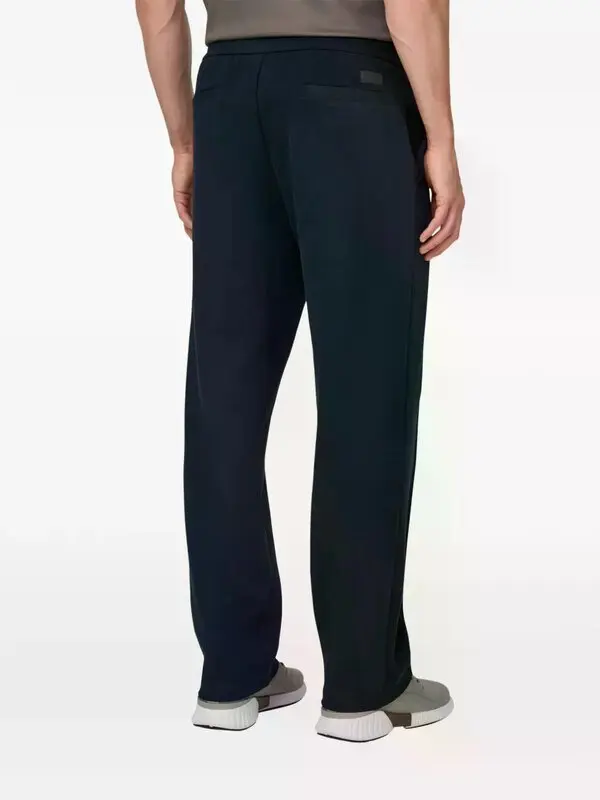 Boggi Milano Cotton Blend Scuba Piqué Trousers