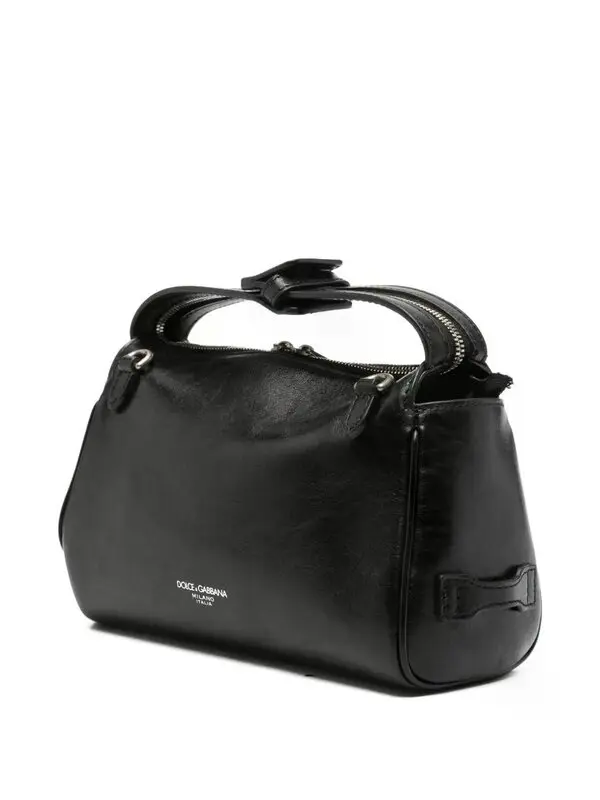 Dolce & Gabbana Mini Vittoria Shoulder Bag - Black