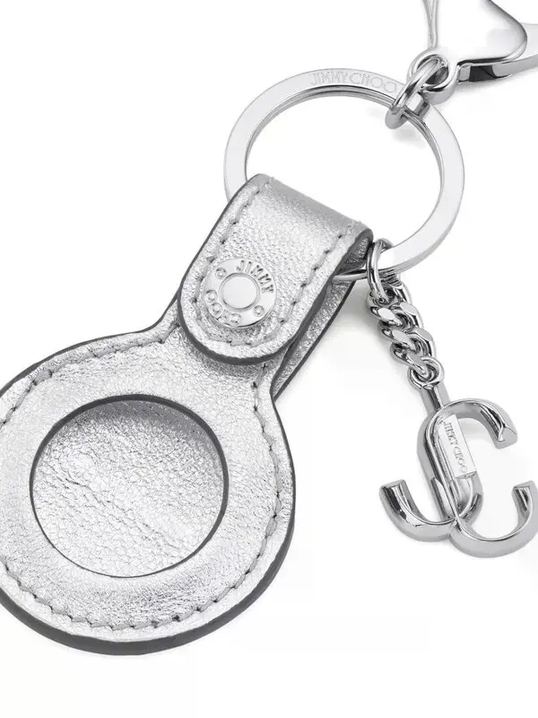 JIMMY CHOO Airtag Charm Keyring