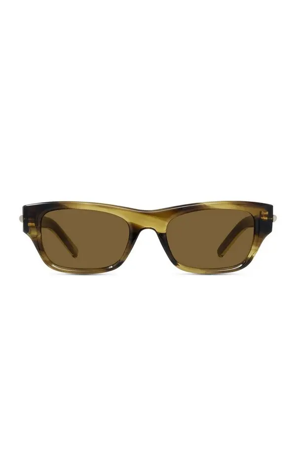 Givenchy One' Square-frame Sunglasses - Brown