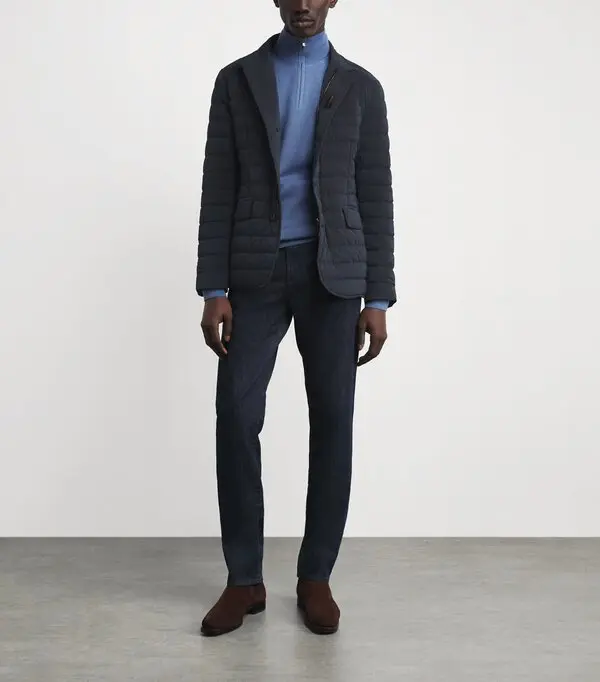 MOORER Quilted Zavyer Jacket