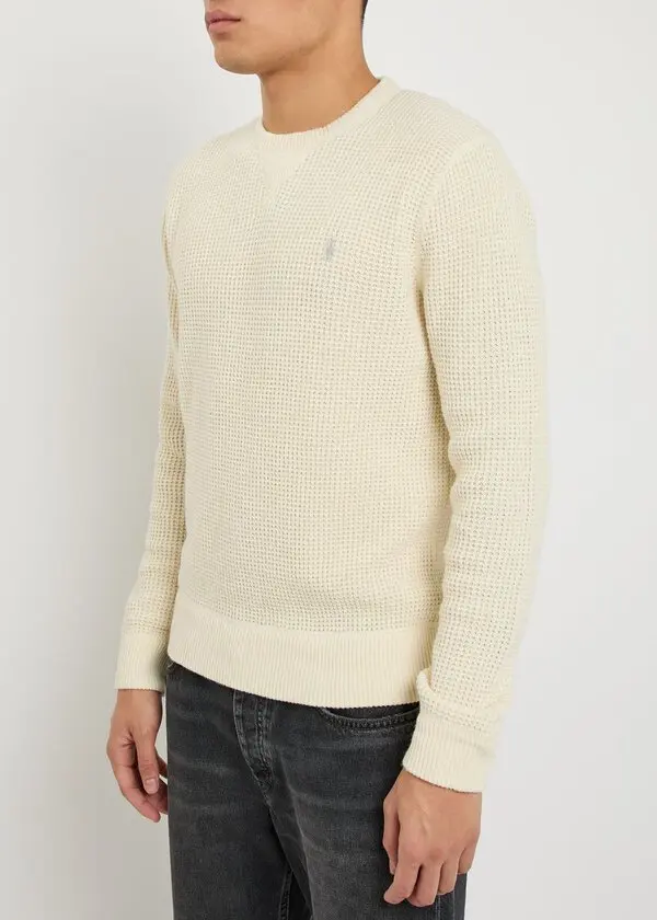 Polo Ralph Lauren Waffle-knit Wool-blend Jumper