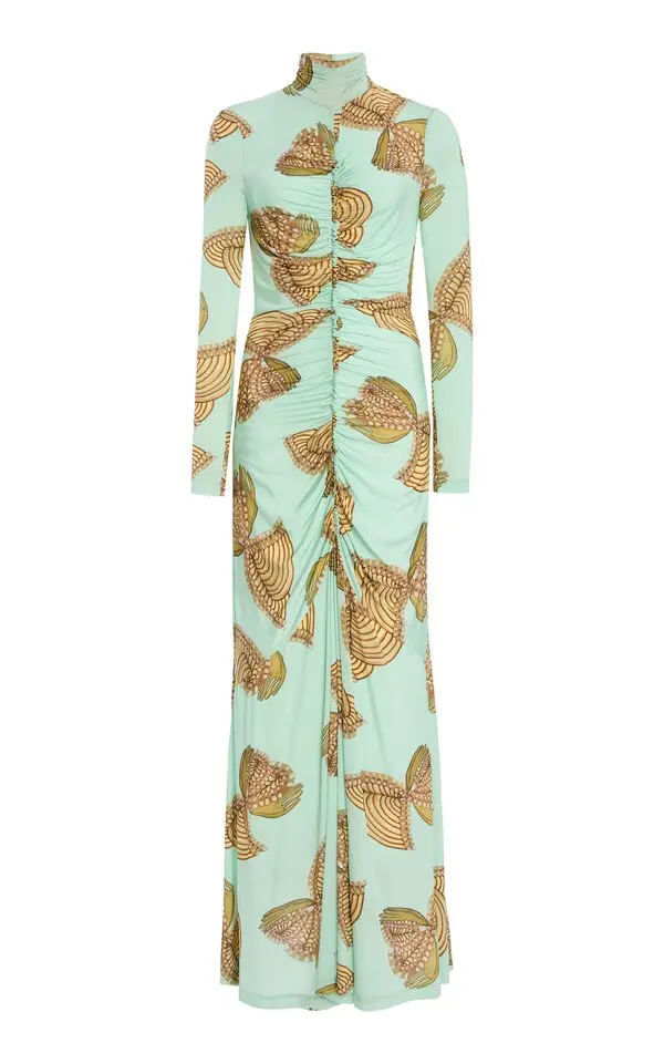 Ulla Johnson Ida Printed Jersey Maxi Dress - Multi