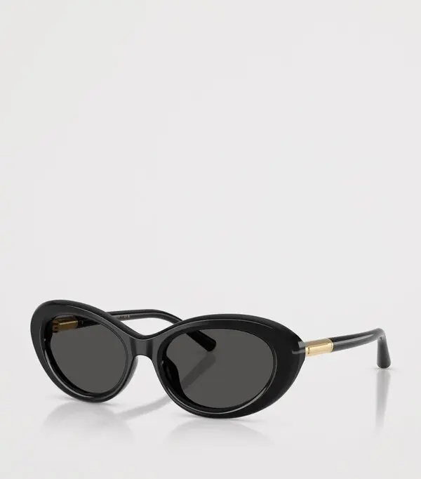 Dolce & Gabbana Acetate Cat Eye Sunglasses - Black