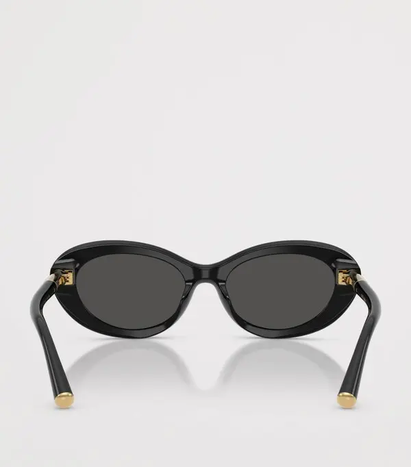 Dolce & Gabbana Acetate Cat Eye Sunglasses - Black