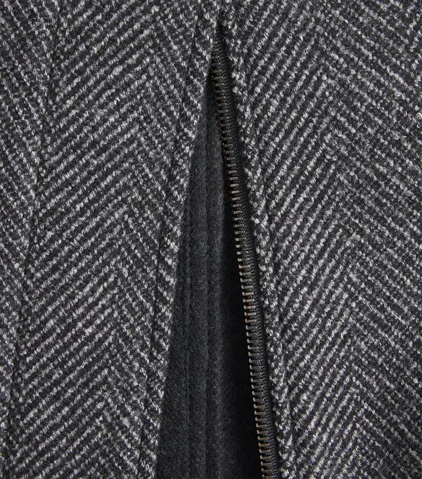Stella McCartney Wool Herringbone Field Jacket