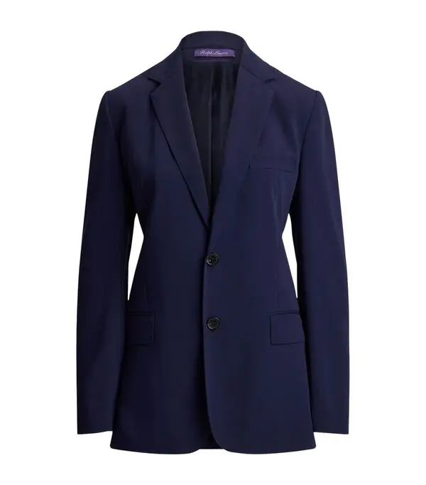 Ralph Lauren Wool Marcy Blazer - Navy